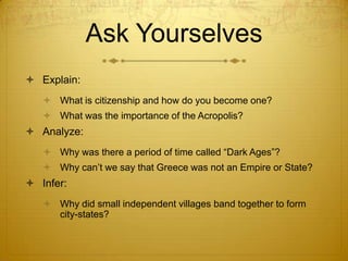 Greek City States | PPTX