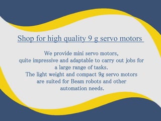 9g servo | PPT