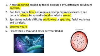 BOTULISM | PPTX | Infectious Diseases | Diseases and Conditions