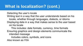 Internationalizing Your AngularJS App | PPTX | Web Development | Internet