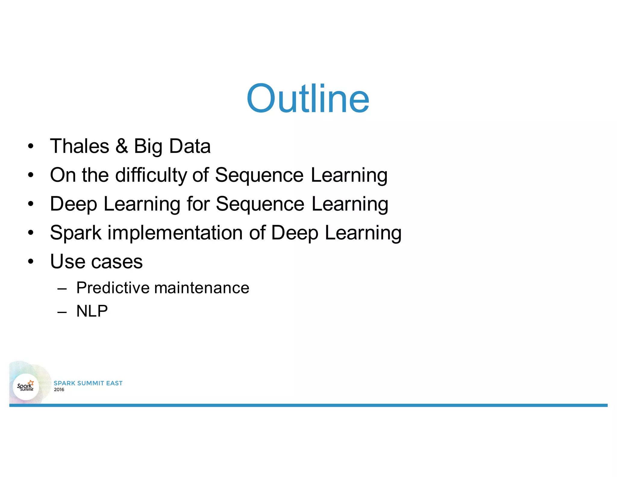 Deep Recurrent Neural Networks for Sequence Learning in Spark by Yves Mabiala | PDF | Artificial ...