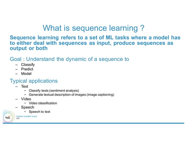 Deep Recurrent Neural Networks for Sequence Learning in Spark by Yves Mabiala | PDF | Artificial ...