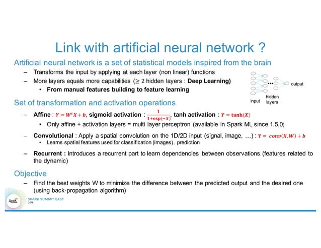 Deep Recurrent Neural Networks for Sequence Learning in Spark by Yves Mabiala | PDF | Artificial ...