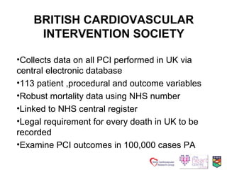 PCI & AimRadial 2018 | LEFT MAIN PCI Lessons from the BCIS registry ...