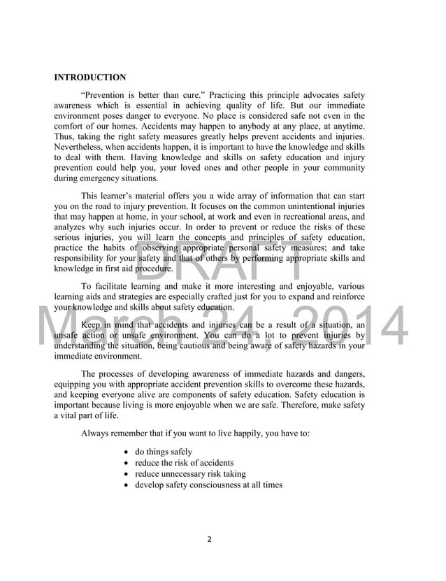 Grade 9 Health Module | PDF