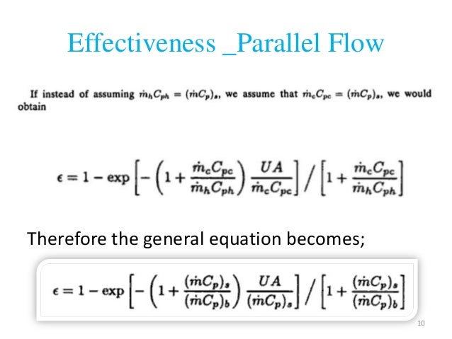 Heat transfer efficiency