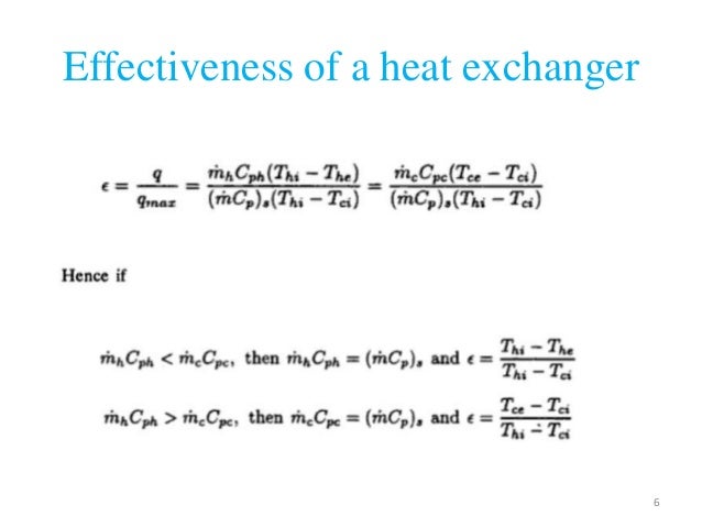 Heat transfer efficiency