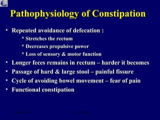 Constipation in Infants & Children | PPT