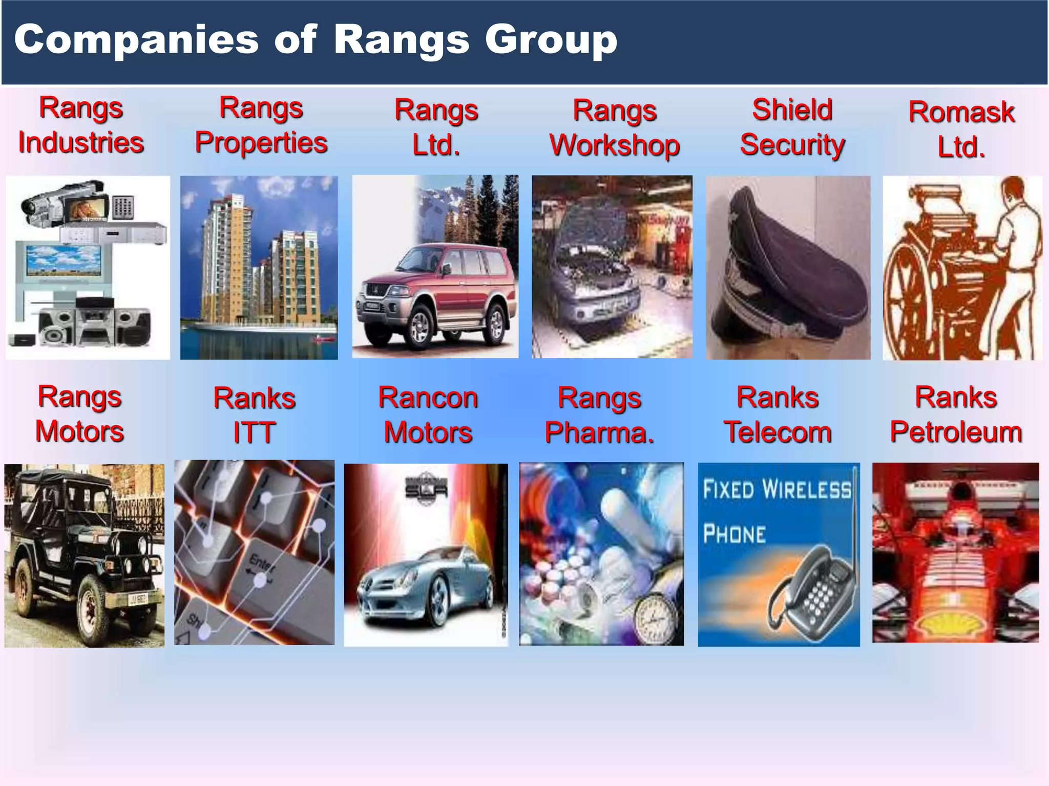 Ranks ITT Profile Presentation | PPTX