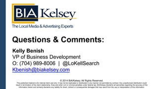 LSA Bootcamp Charlotte: How to Hire a Digital Marketing Vendor (BIA ...