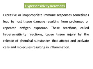 Immunology, hypersensitivity reaction.pptx