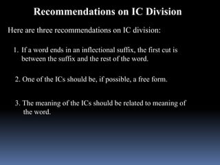 9 ic analysis of words | PDF