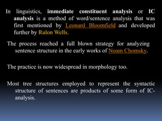 9 ic analysis of words | PDF