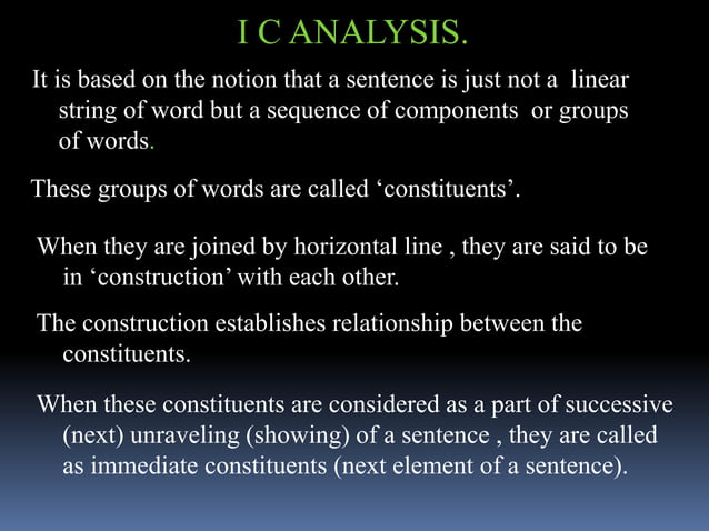 9 ic analysis of words | PDF