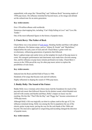 9 Iconic Pop Singers of the 1950s Who Shaped Music History.docx