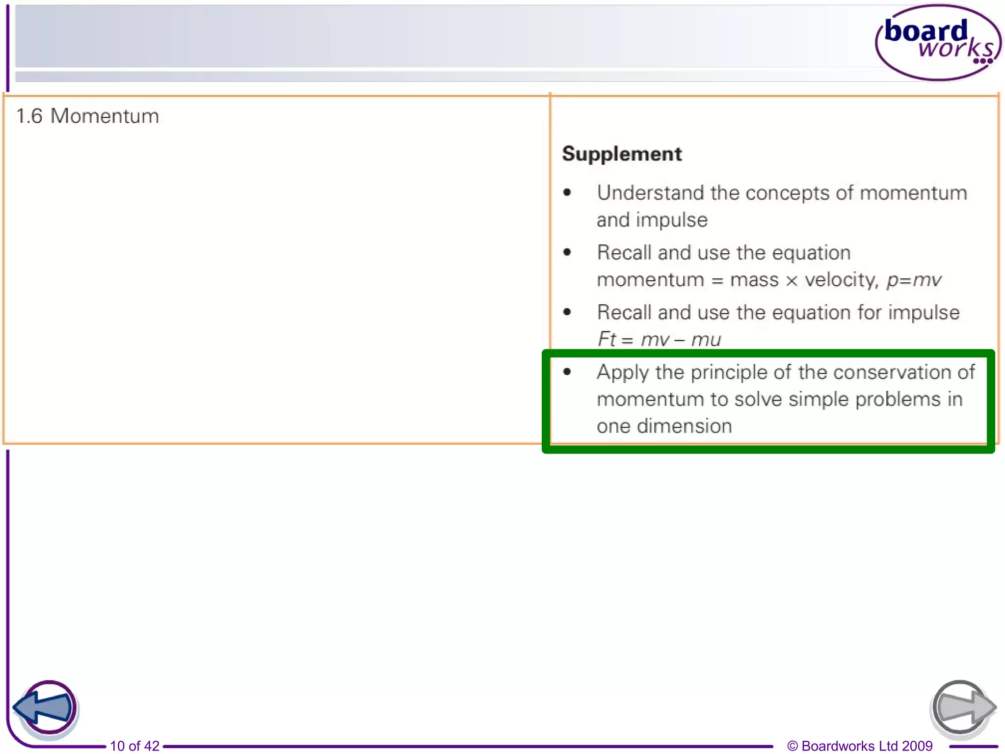 IGCSE Pysics Momentum | PPT