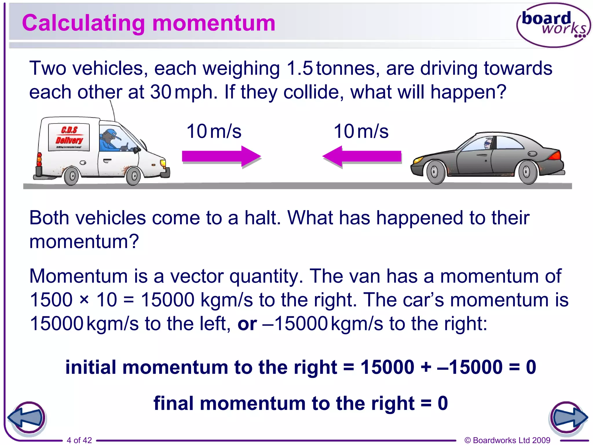 IGCSE Pysics Momentum | PPT