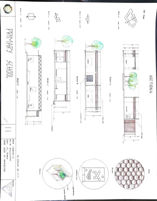 primary_school_design_case_study_2nd year_B.Arch_design sheets | PDF