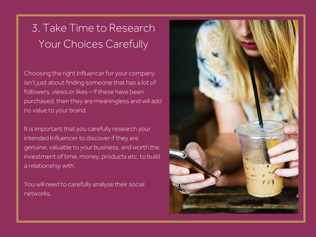 9 Important Steps For A Successful Influencer Marketing Campaign | PPT