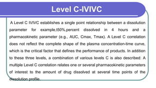 In-vitro and In-vivo- Correlation study (IVOVC) | PDF