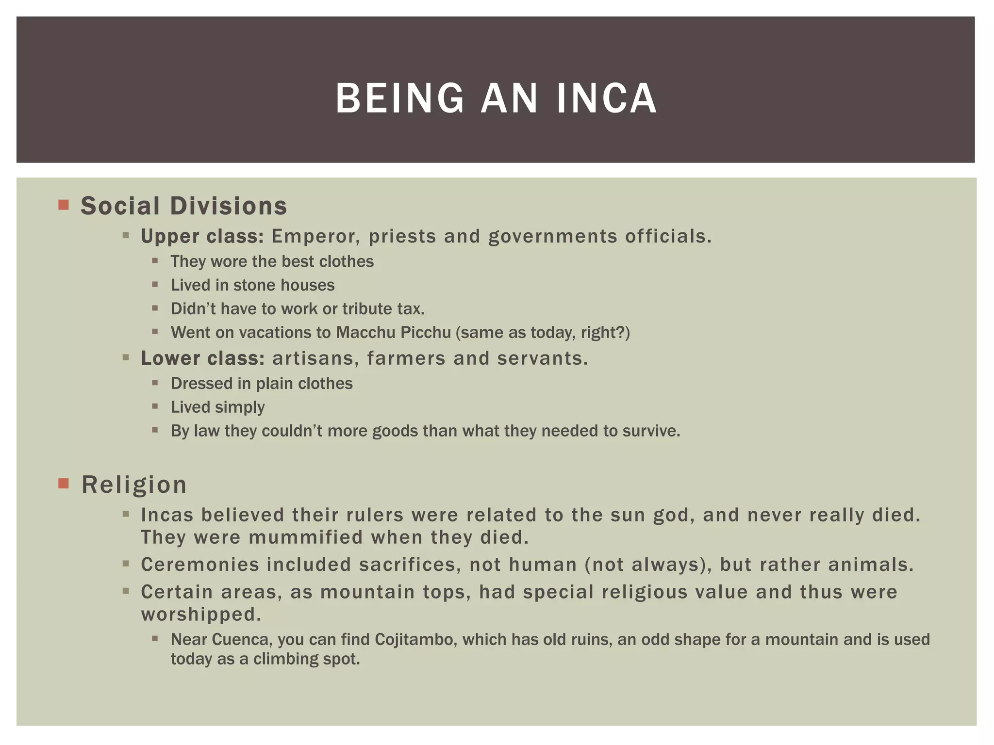 Incas | PPTX