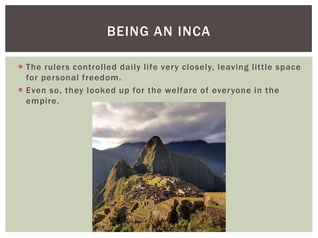 Incas | PPT