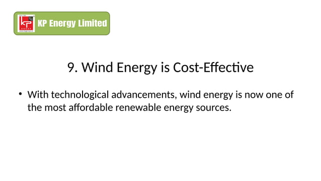 9 Interesting Facts About Wind Energy & Turbines | PPT