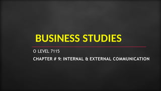 9 Internal _ External Communication.pptx | Email | Internet