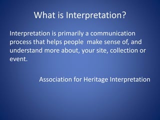 9 interpretation | PPTX