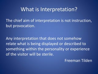 9 interpretation | PPTX