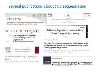 ITEM 7. Global SOC Sequestration Potential Map: Review of the Concept ...