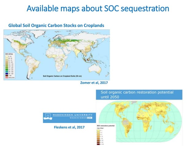 ITEM 7. Global SOC Sequestration Potential Map: Review of the Concept ...