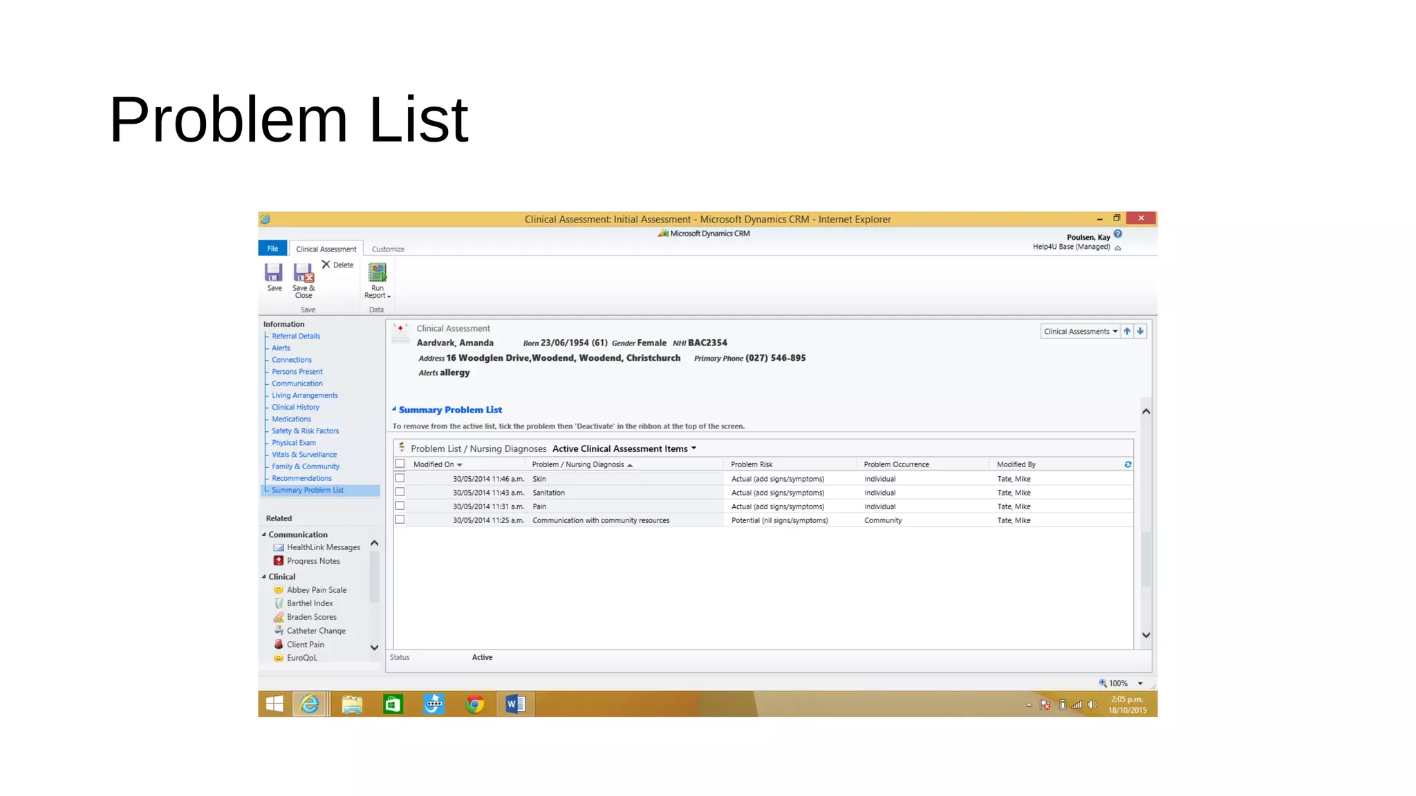The Omaha System: A Theory-based Foundation for Knowledge ...