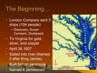9 Jamestown | PPT | North America Travel | Travel Locations