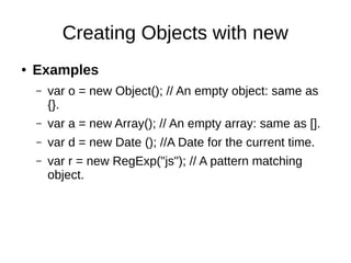 javascript objects | PPT