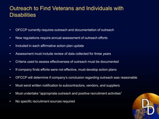OFCCP - recruitDC Spring 2014 - Derek Zeller - ARTI | PPT