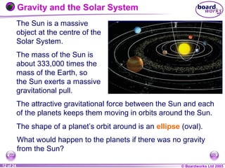 9 j gravity and space | PPT | Geography | Science