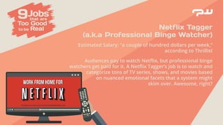 9 Jobs that are Too Good to be Real | PDF