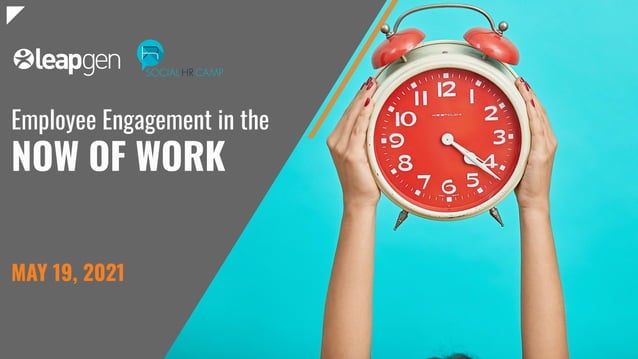 Mega Session: Employee Engagement in the "Now of Work" - Jason Averbook ...