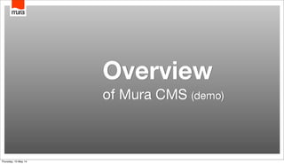 Mura intergration-slides | PPT