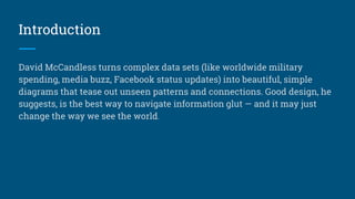 The beauty of data visualization the beauty of data visualization by ...