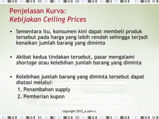 kebijakan harga pemerintah | PPT