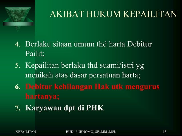 Kepailitan & Penundaan Kewajiban Pembayaran Utang.pptx