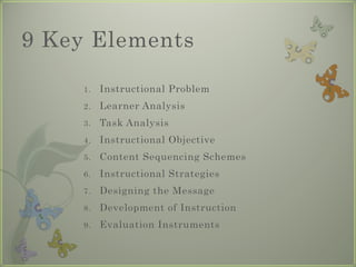9 keyelementsofinstructionaldesign | PDF