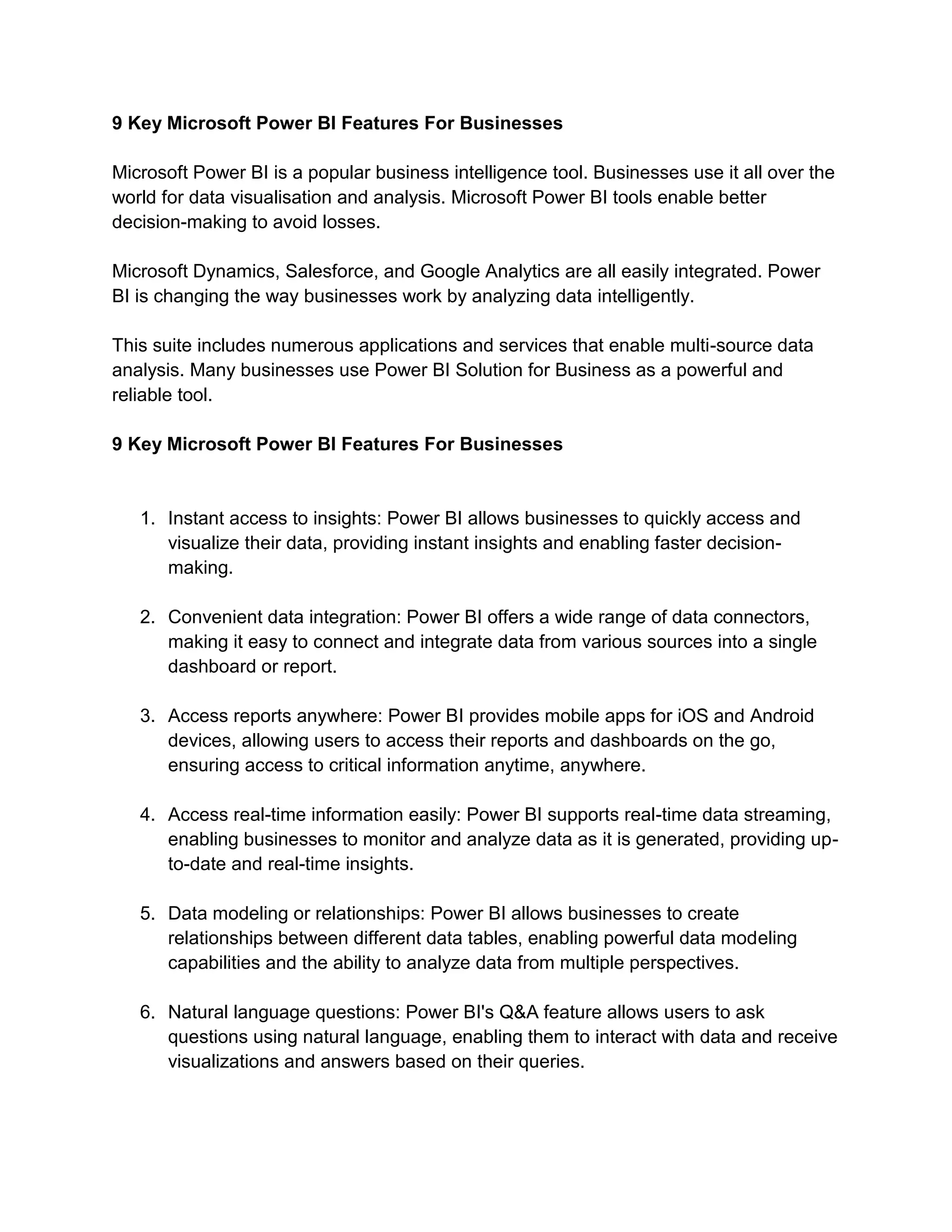 9 Key Microsoft Power BI Features For Businesses.docx