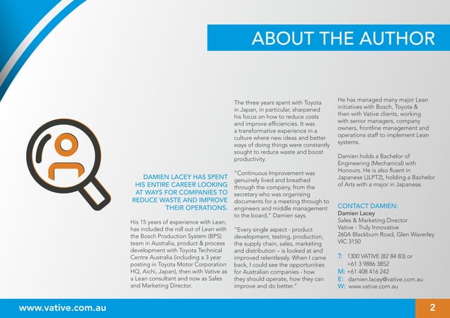 9 Keys to Increasing Competitiveness through Lean | PDF