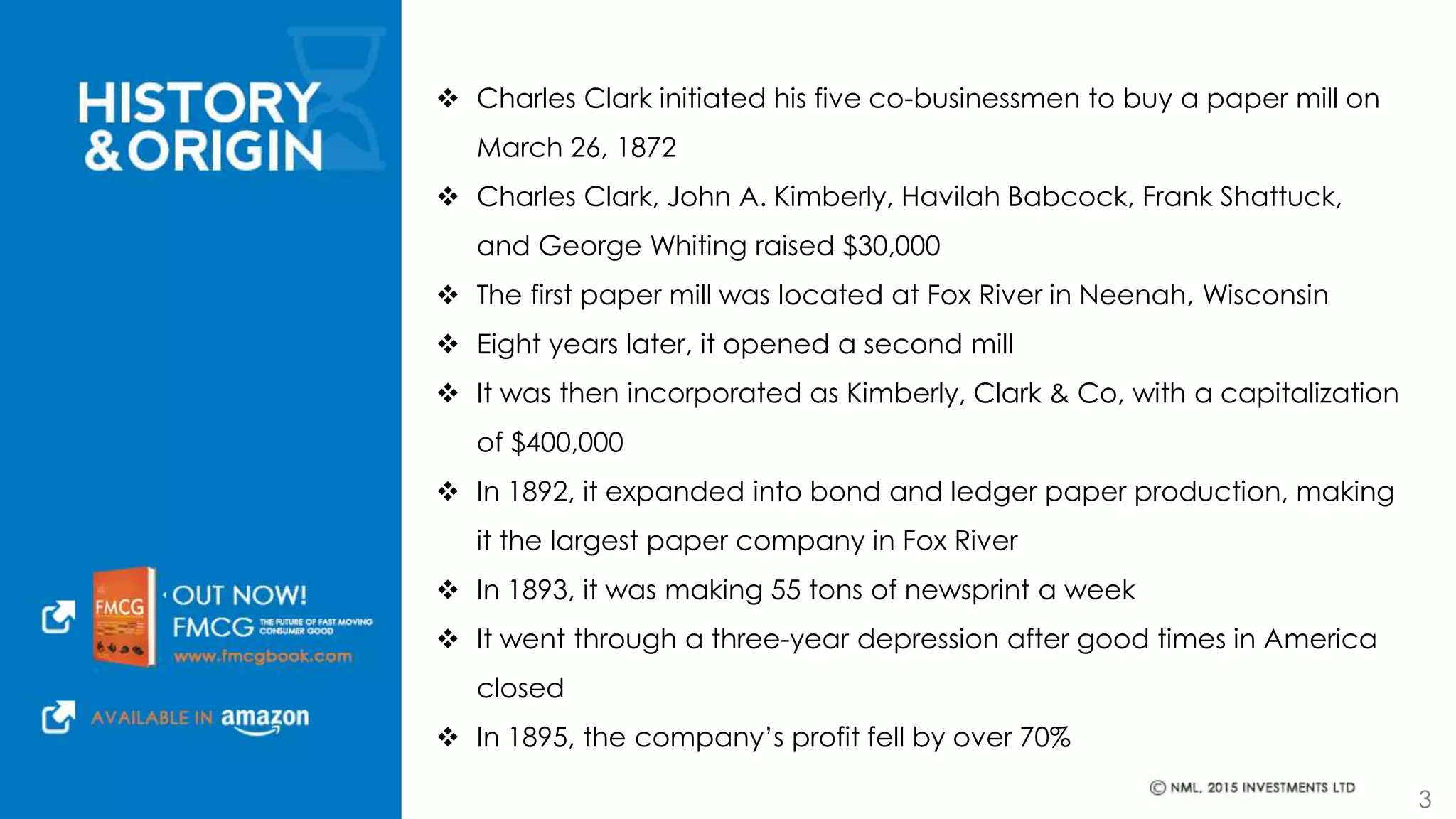 Kimberly-Clark - History, Evolution, Present and the Future | PPTX