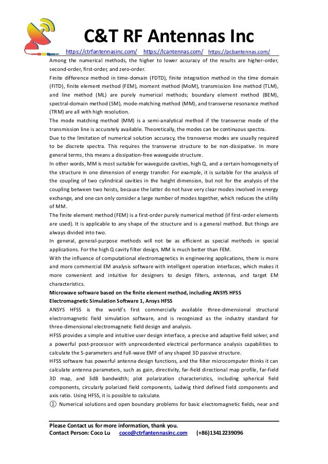 9 Kinds of Electromagnetic Simulation Software | PDF