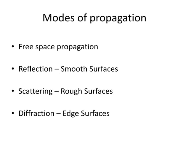 Ec 2401 wireless communication unit 2 | PPTX | Physics | Science