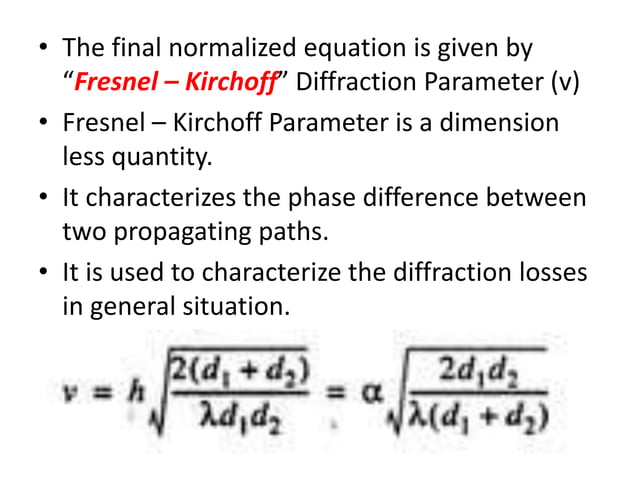 Ec 2401 wireless communication unit 2 | PPTX | Physics | Science